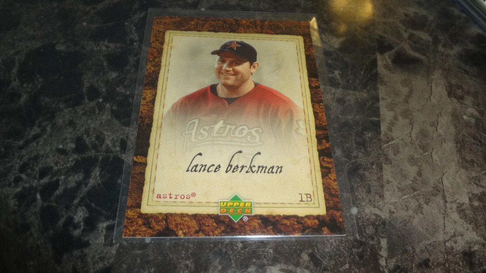 2007 UPPER DECK MLB ARTIFACT LANCE BERKMAN #47 BASEBALL CARD | eBay ...