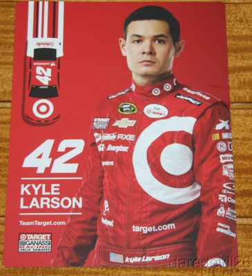 2015 Kyle Larson Target Chevy SS NASCAR Sprint Cup Hero Card | eBay