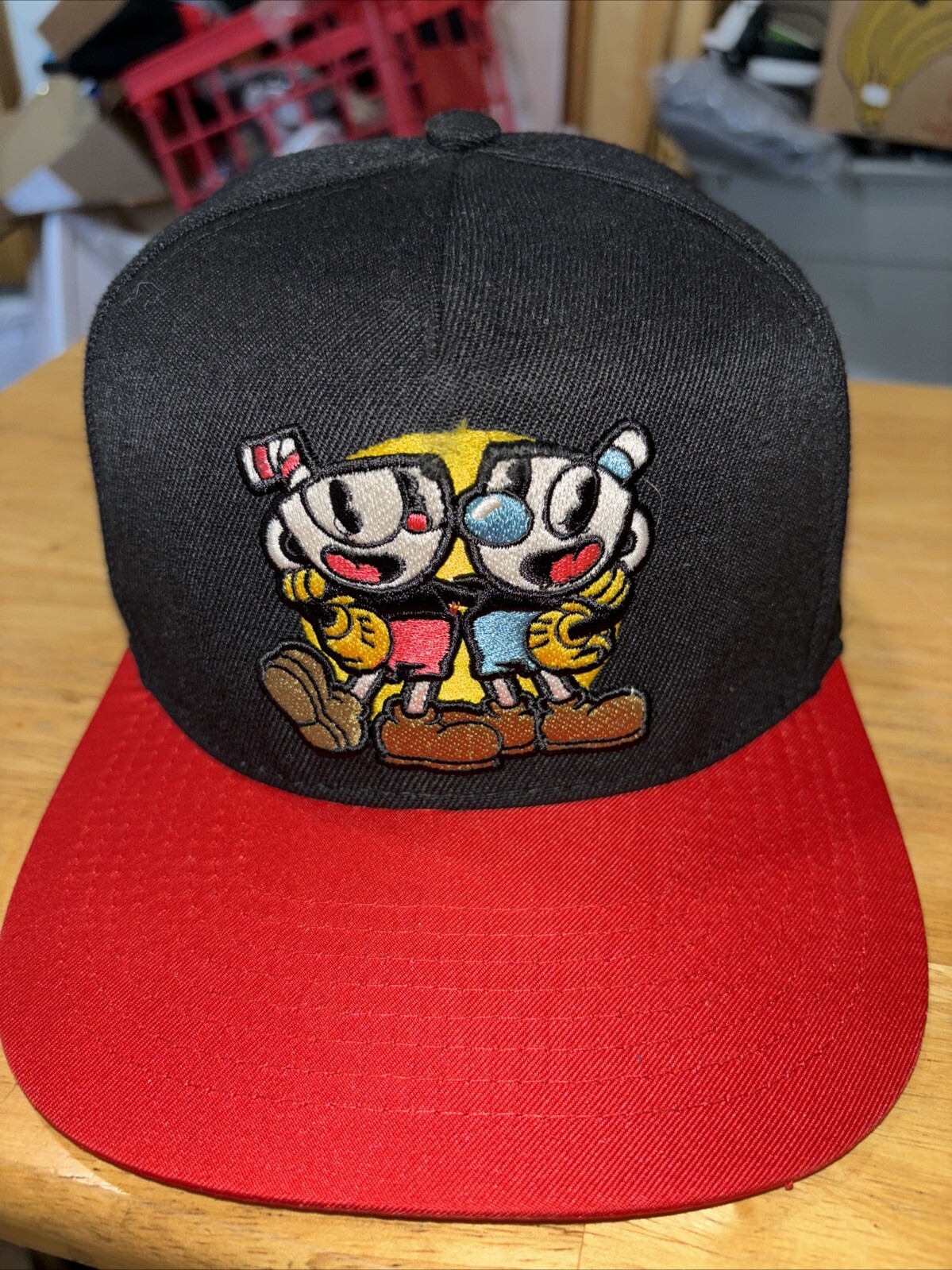 Loungefly Cuphead And Mugman Snapback Hat 2018 One si… - Gem