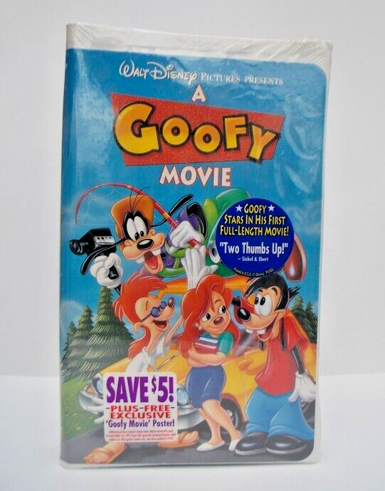 Walt Disney Pictures A Goofy Movie 1st Full Length Factory Sealed VHS ...