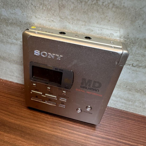 SONY MD Walkman MZ-R55 MiniDisc Recorder Operation confirmed limited ...