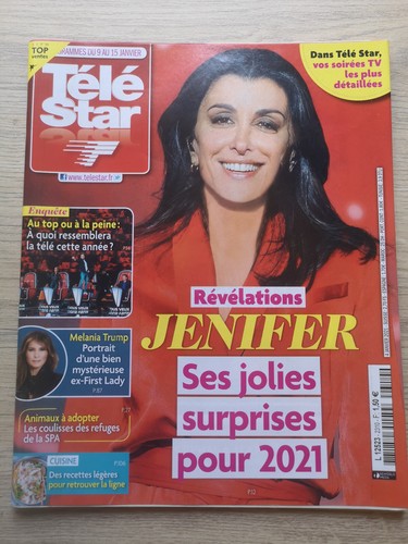 Télé Star 4/01/2021; Jennifer/ Melania Trump/ Tom Cruise/ Calogero | eBay