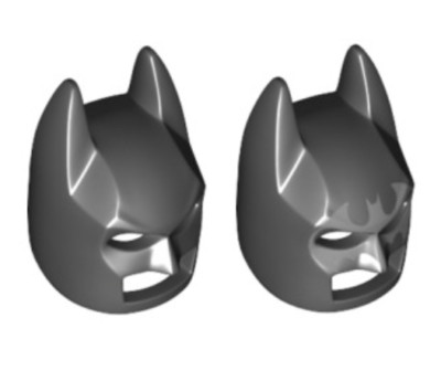 Lego ® Lot 2 Casque Headgear Batman Black + Glam Metal Mask 29209 28766 ...