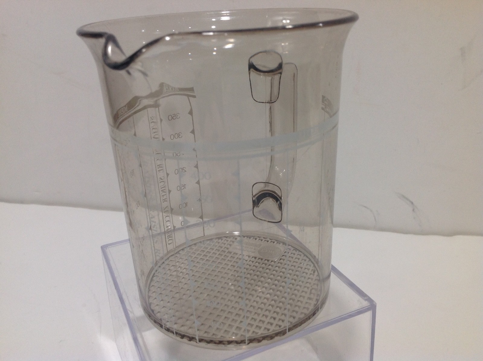 EMSA European Measure Cup Clear Plastic (No USA Marks) Zucker Mehl ...