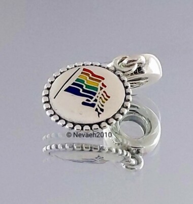 Pandora Rainbow Pride Flag Dangle charm | eBay
