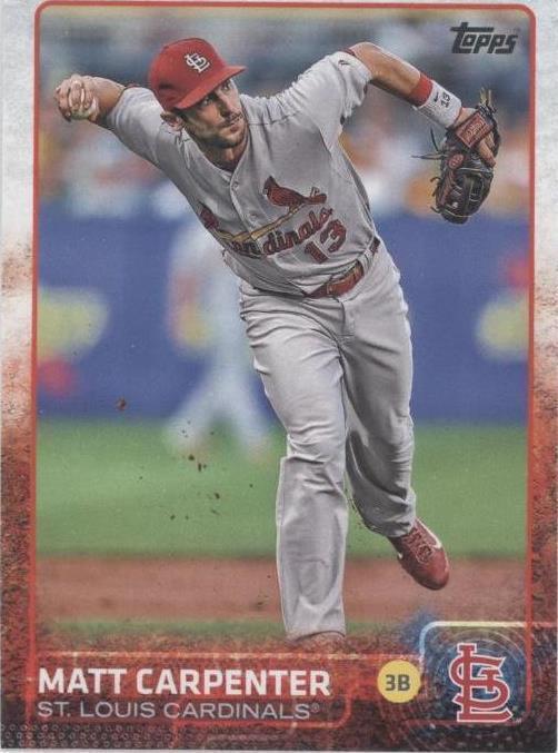 2015 Topps - Matt Carpenter #336 Throwing for sale online | eBay
