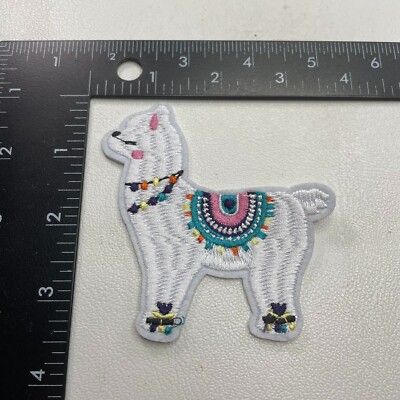 Cute Colorful LLAMA (or maybe Alpaca) Patch (version D) 391V | eBay