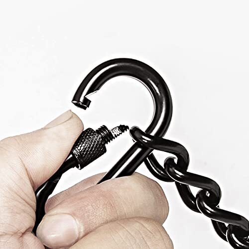 Velomill 26 inch Black Hammock Chain Hanging Chair Chain/Punching Bag ...