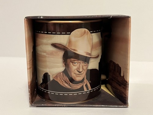 John Wayne Coffee Mug Cup The Duke "Whoa Take'er Easy There Pilgrim ...