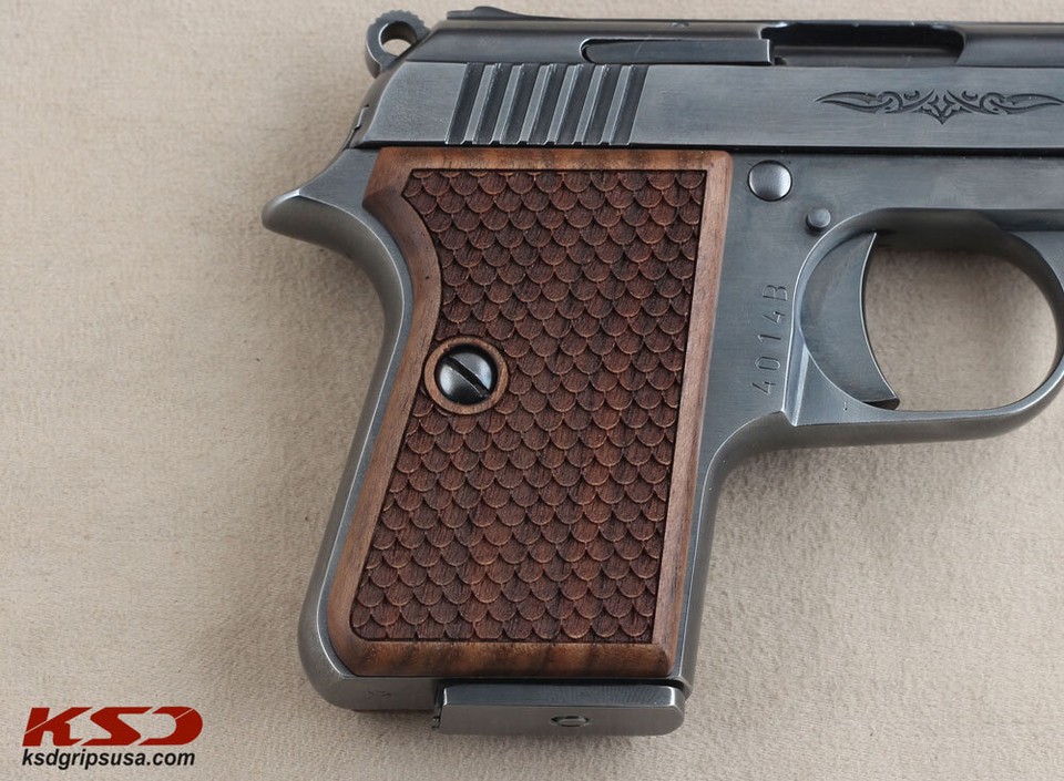 KSD Brand Astra Cub Compatible Walnut Grips Dragon Skin | eBay