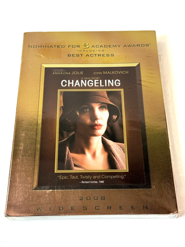 Changeling DVD 2008 Widescreen Angelina Jolie John Malkovich True Story ...