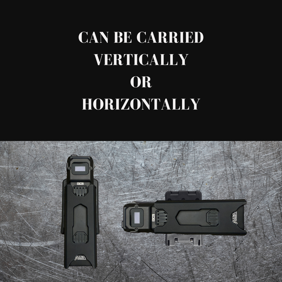 Clip & Carry Belt Sheath for Nitecore EDC29 Flashlight Holster Holder ...