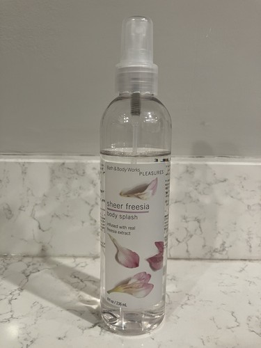 Bath & Body Works Pleasures Sheer Freesia Body Splash Original Classics ...