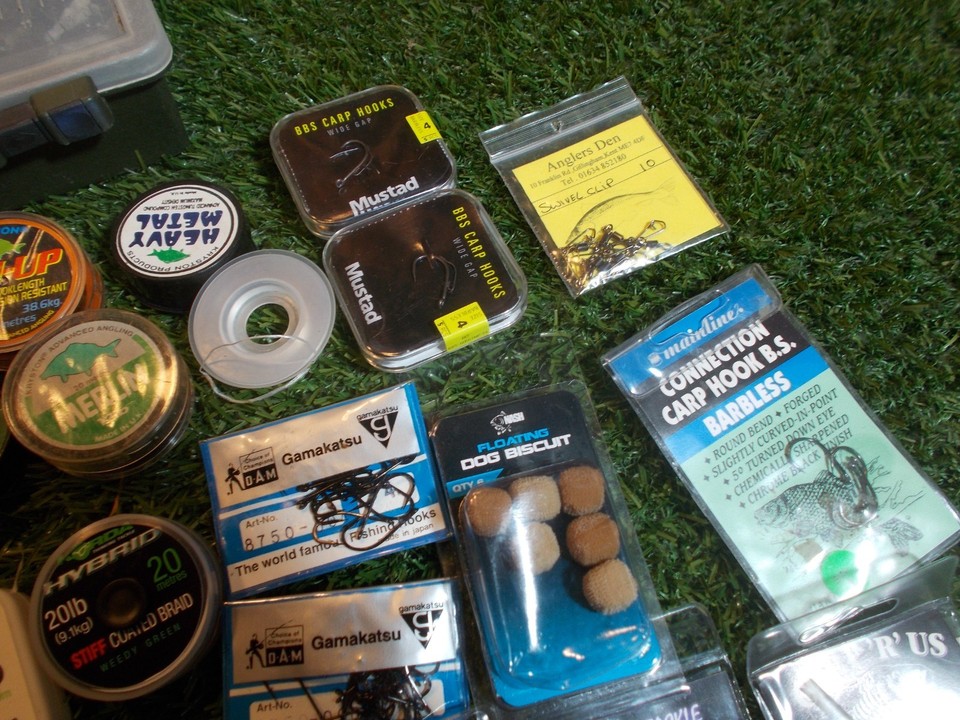 Fox Box full of carp fishing tackle ESP Korda etc nr2 FISHING SET UP ...