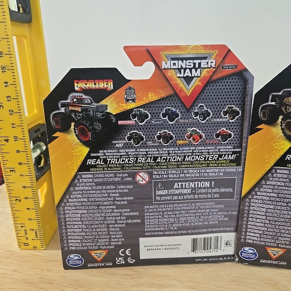 2025 Monster Jam Kane Brown K Rex Excalibur Racing Stripes Series 41 1: ...