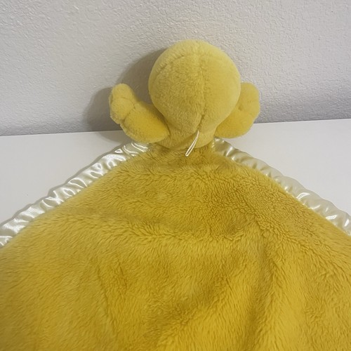 My Banky Sarah Duck Security Blanket Lovey Lovie Plush Yellow Satin ...