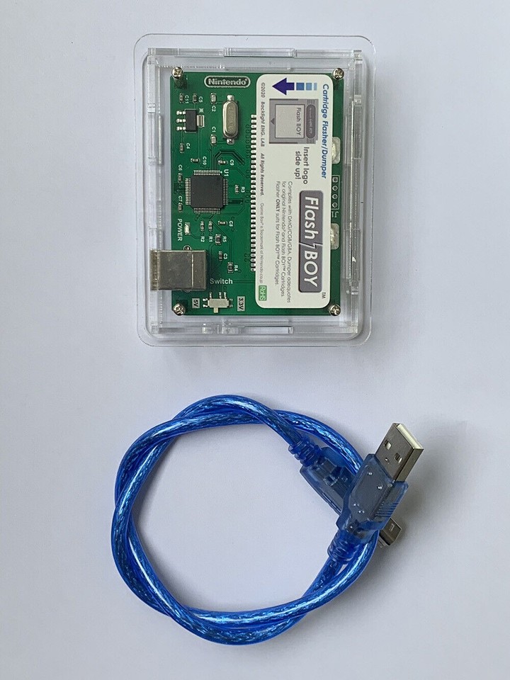 For Flash Boy Gameboy DMG/GBC Color Cart Cartridge Flasher Dumper ROM ...