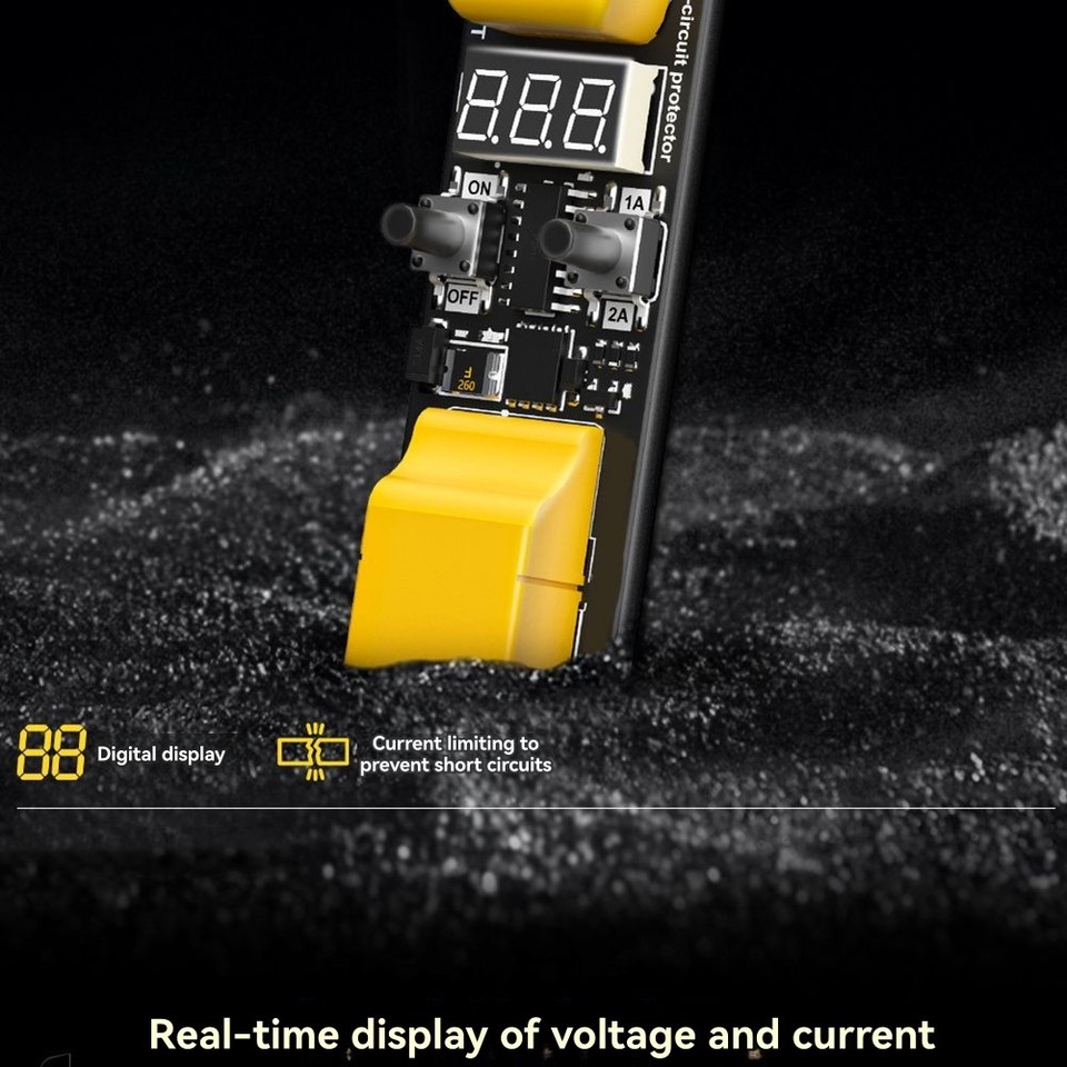 Short Circuit Module 4-6S 1A/2A Current Limite Digital Display8272 ...
