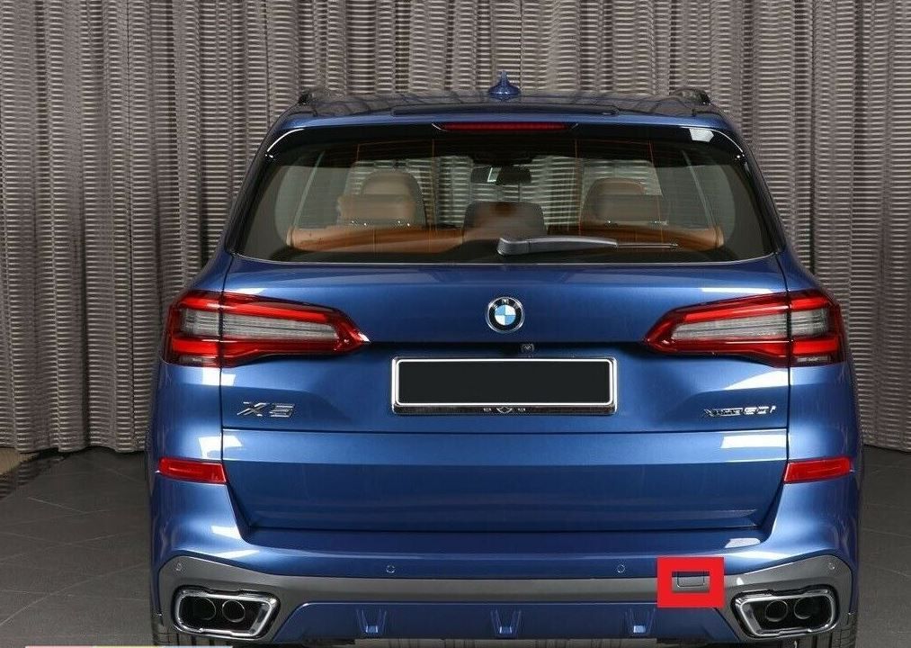 NEW GENUINE BMW X5 G05 REAR M SPORT BUMPER LOWER TOW HOOK COVER CAP ...