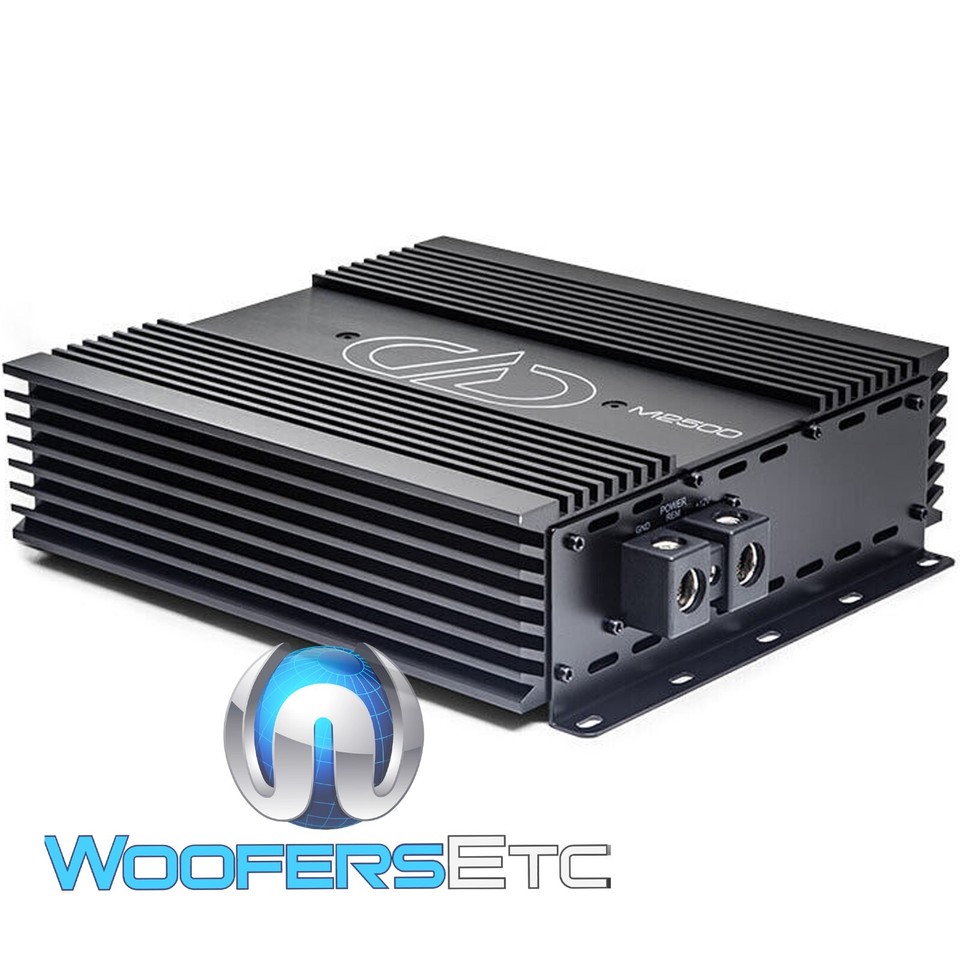 DD AUDIO M2500 MONOBLOCK CAR DYNAMIC 4000W SUBWOOFERS BASS 1-OHM ...