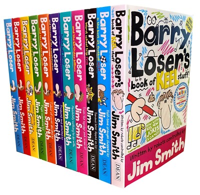 Barry Loser Series Collection Jim Smith 11 Books Set Pack best at ...