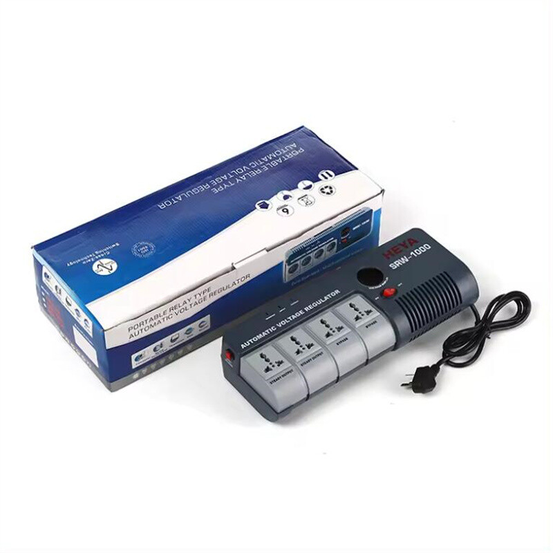 Portable AC Automatic Voltage Regulator Stabilizer AVR Single Phase ...