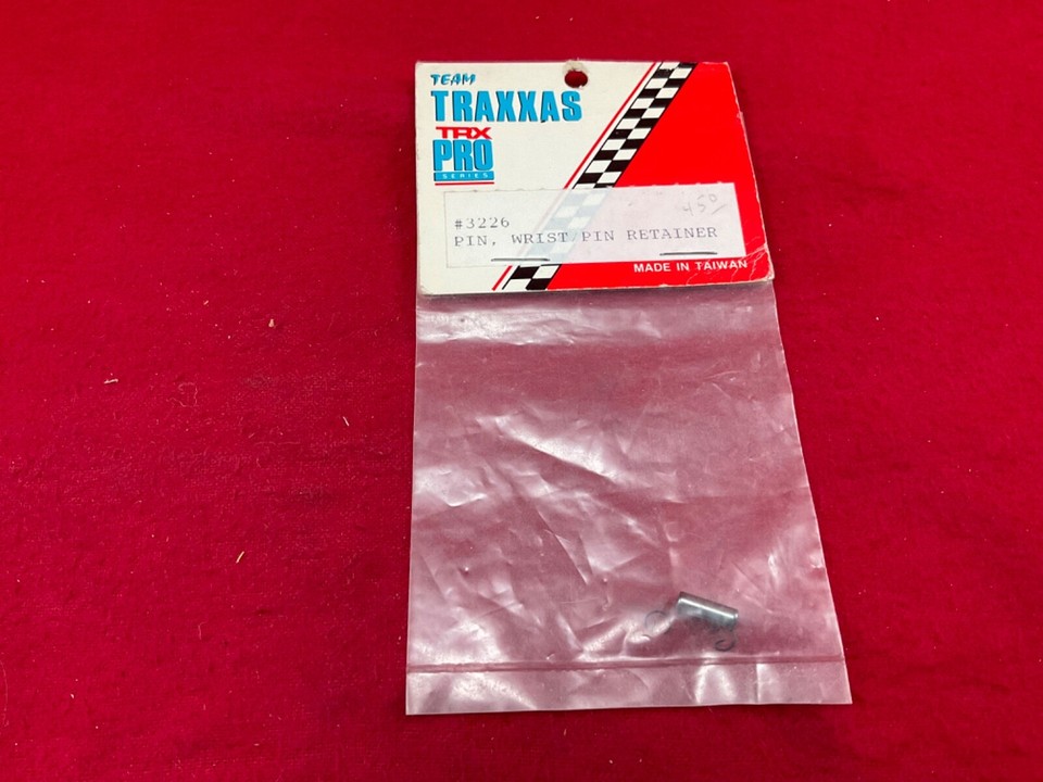 Traxxas 3226 Wrist pin / G-spring retainer TRX .12 (wrist pin keeper ...