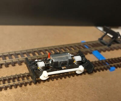 OO9/HOn30/HOe/HO9/9mm gauge motor chassis, w/coupling rods for 2 axle ...