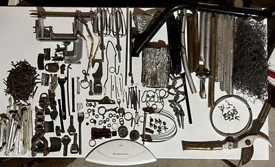 Lot of Scrap Metal - Over 12 Pounds - Assorted Types of Metal and ...