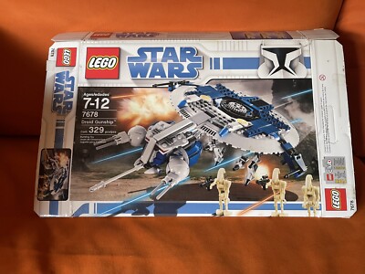 LEGO Star Wars: Droid Gunship (7678) Box 673419102704 | eBay