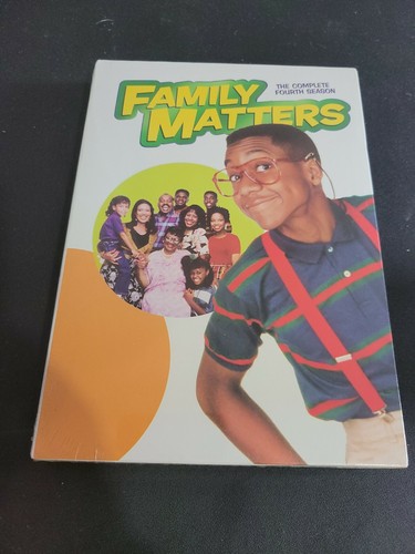 Brand New Sealed Family Matters: The Complete Fourth Season BOX SET of ...