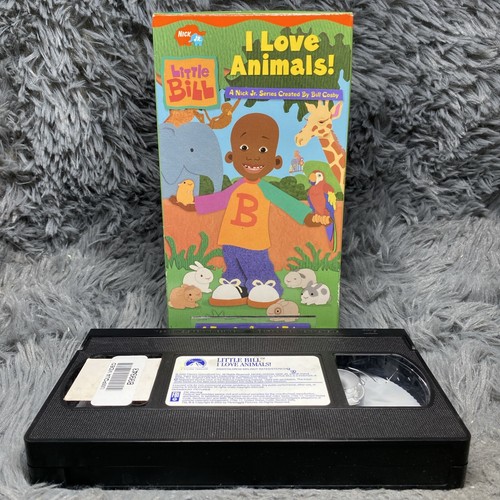 Little Bill - I Love Animals VHS Tape 2002 Bill Cosby Nick Jr ...