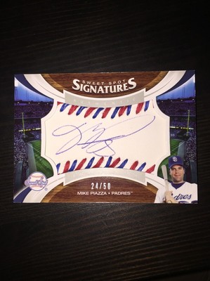 2006 Sweet Spot Mike PIAZZA auto autograph /50 METS PADRES | eBay