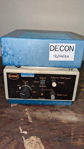 MSE Micro Centaur Centrifuge - 14 Slot - 13000 Rpm Fully Tested | eBay