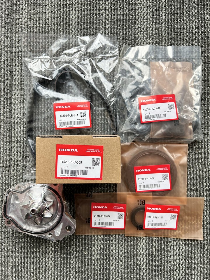 OEM Timing Belt Kit Water Pump Valve Cover For 01-05 Honda Civic 19200 ...