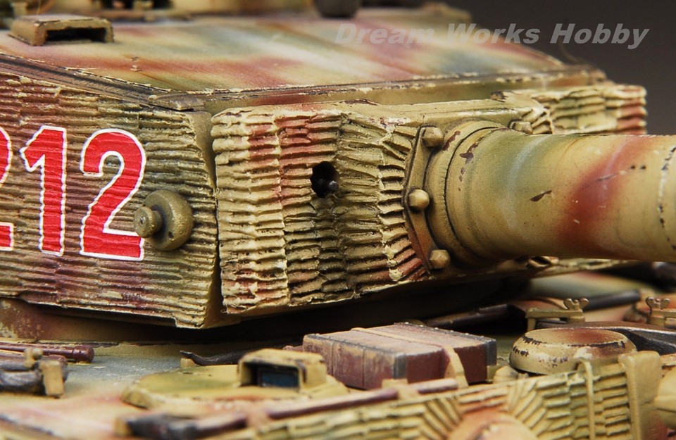 Award Winner Built Dragon 1/35 Wittmann's Tiger 212 Normandy+PE+Metal ...