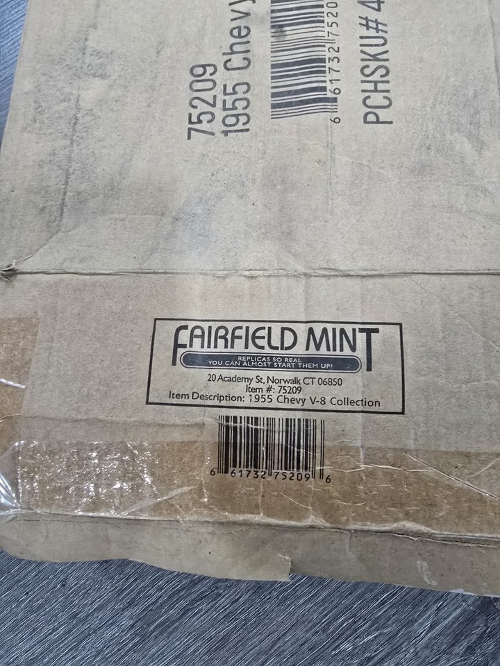 Die-Cast Fairfield Mint 1955 V8 Collection Truck,Trailer And Car | eBay