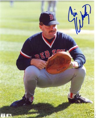 ERIC WEDGE BOSTON RED SOX SIGNED 8X10 PHOTO W/COA | eBay