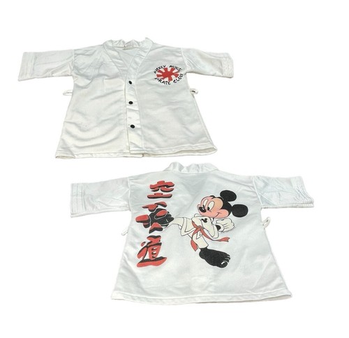 Vintage Jog Togs Disney Kids Size Small (4) Mickey Mouse Karate Club ...