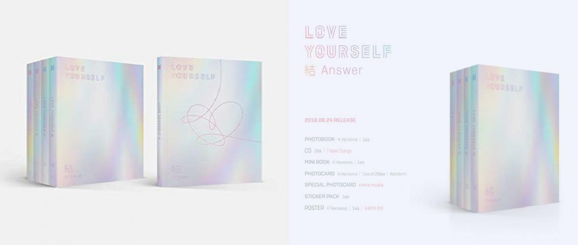 BTS Love Yourself Answer Album | 4 Versiones (S.E.L.F.) ️