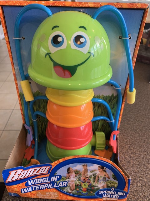 Wigglin' Waterpillar With 8 Water Spraying Wigglers Banzai for sale ...