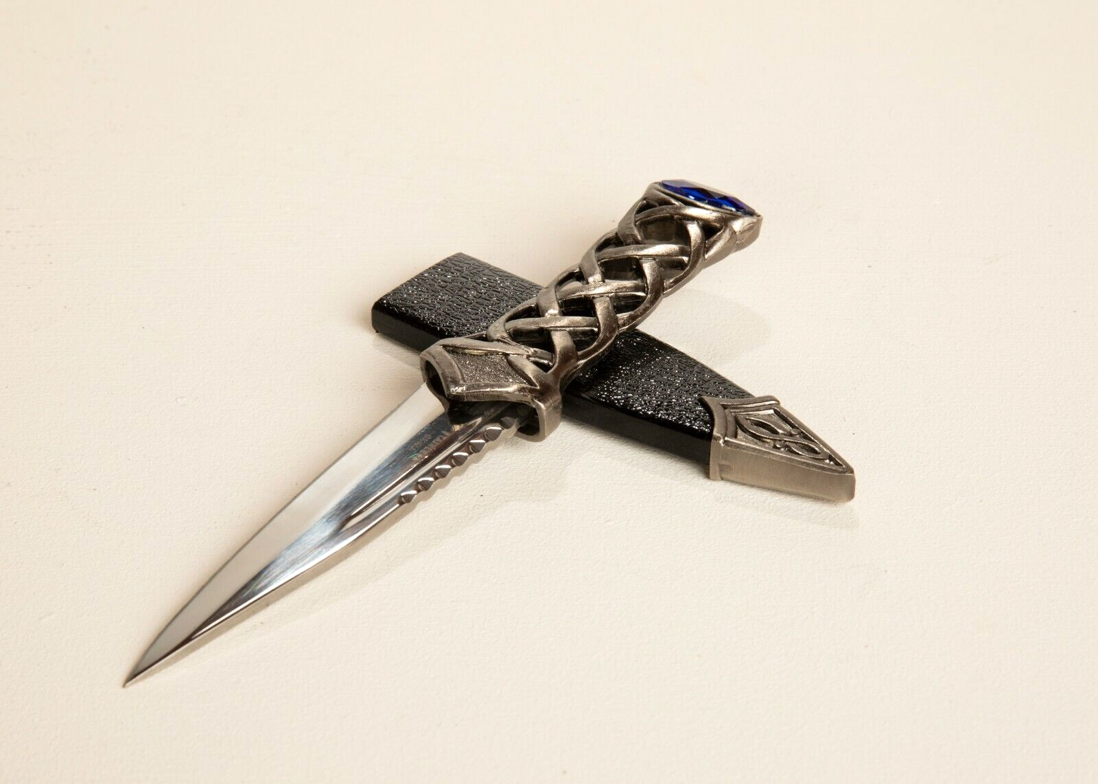 Celtic Knot 'Jeweled' Athame Wiccan Pagan Ceremonial Knife 7.25" SHARP ...