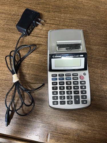 Canon Palm Printer Calculator 12 Digits P1-DH V (tested) With Power ...