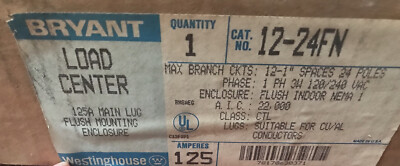 Electrical Panels & Boards - 125 Amp Load Center