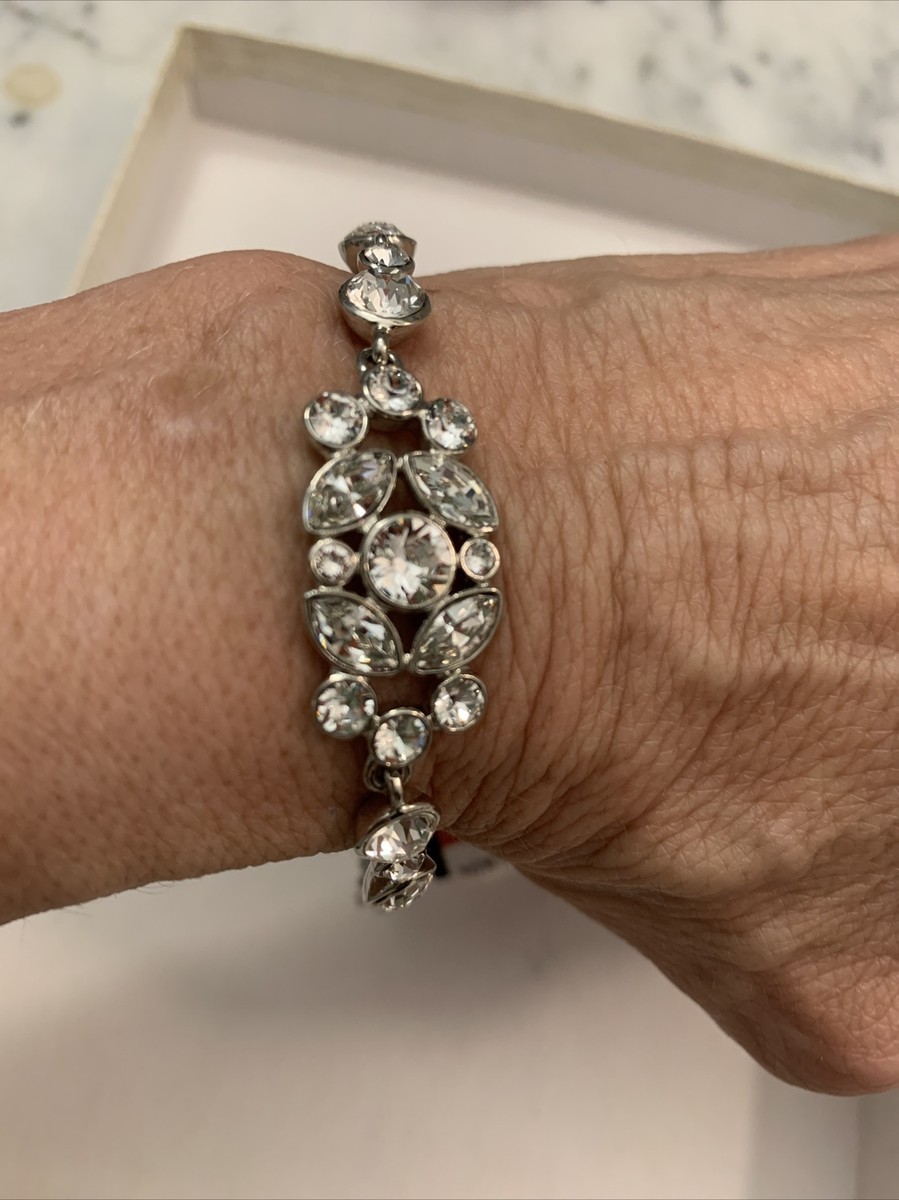 Givenchy Silver tone Flex Bracelet $68 GB21 | eBay Givenchy Silver tone Flex Bracelet $68 GB21 | eBay