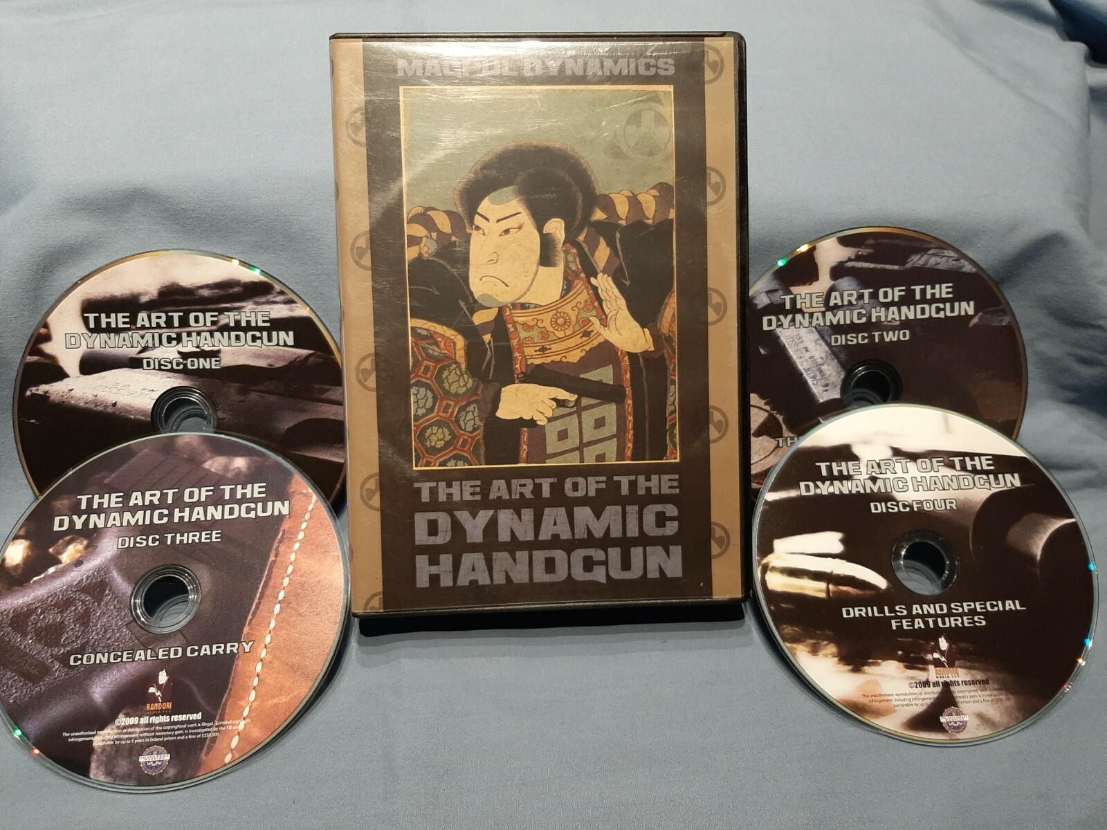 THE ART OF THE DYNAMIC HANDGUN -Magpul Dynamics, 4 DVD set, 2012, EX ...