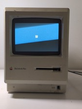 Vintage Apple Macintosh Plus Desktop Computer - M0001A for sale online ...