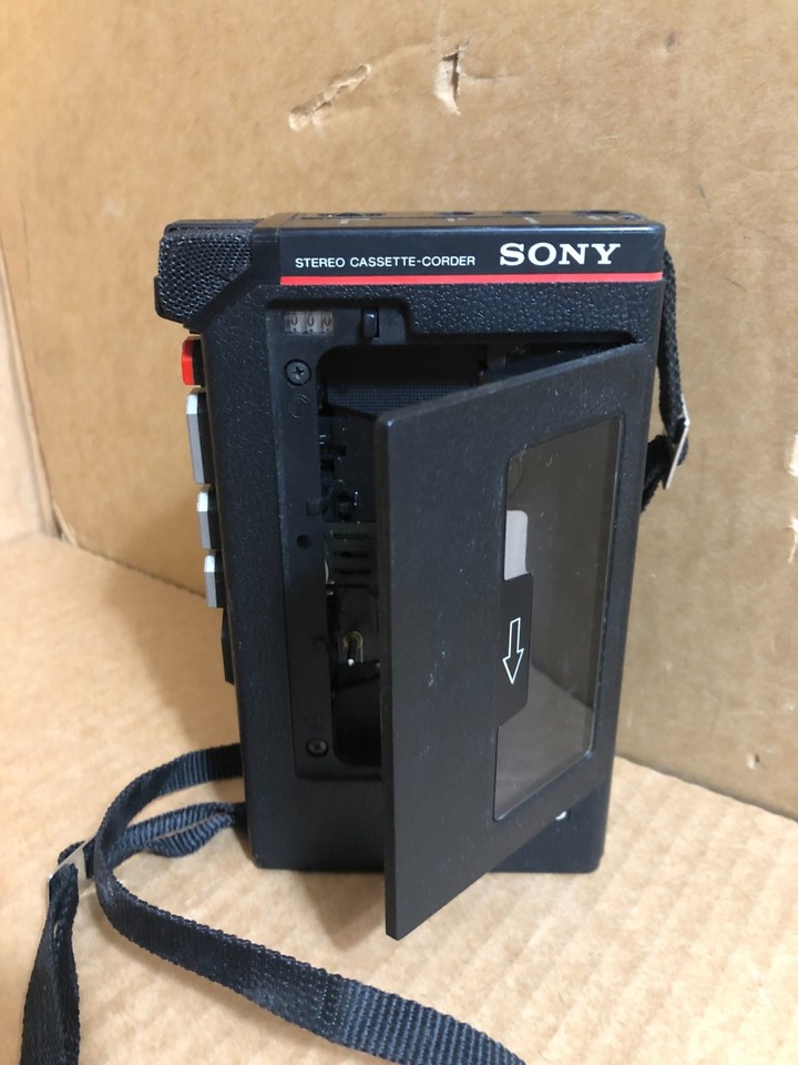 Sony TCS-310 Stereo Cassette-Corder Recorder/Player (Untested, SOLD AS ...