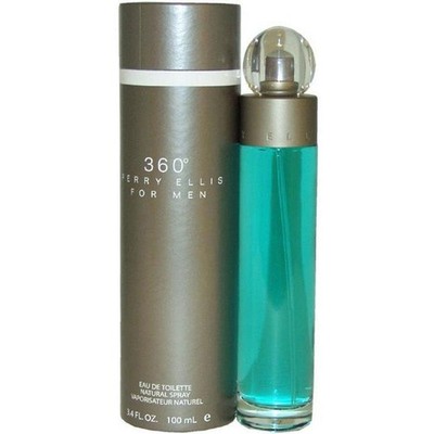 360 Cologne for Men 3.4 Fl Oz Gray Fragrance Long Lasting Scent | eBay