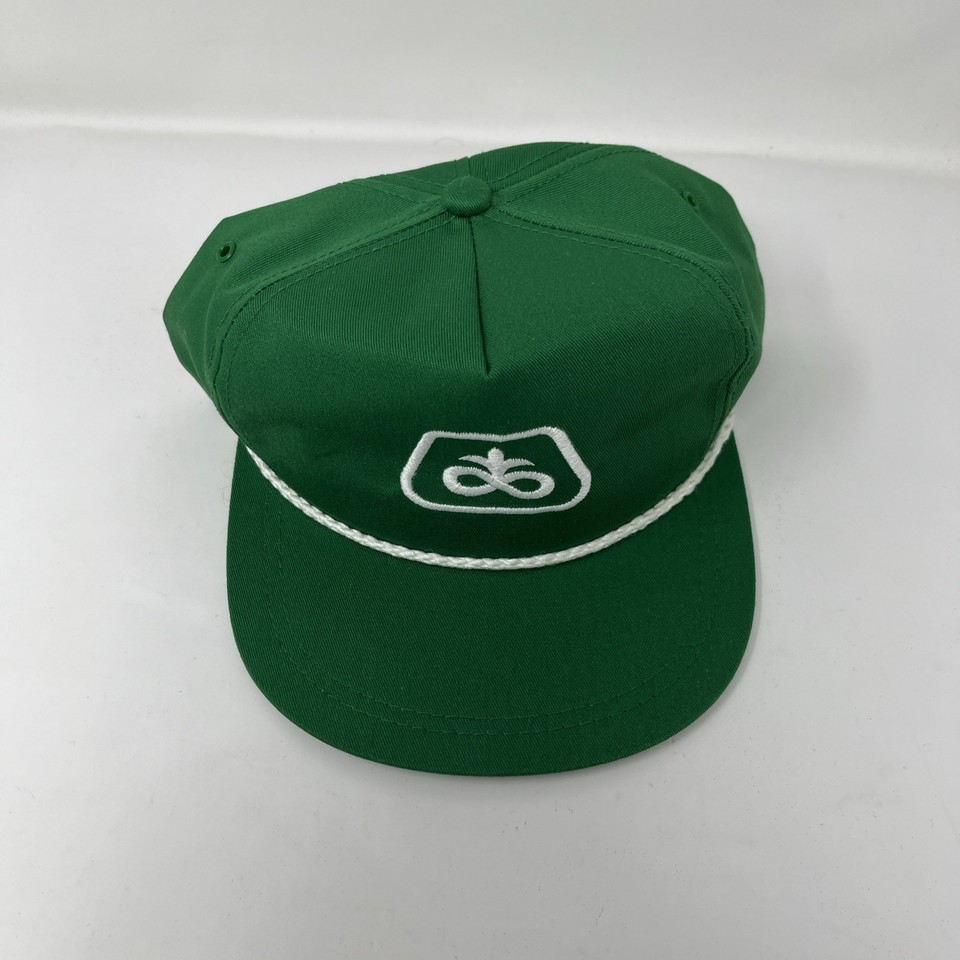 Vtg Pioneer Seeds Corn Hat K-Products Logo Rope Snap Back Trucker ...